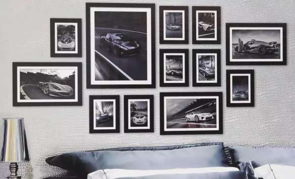 How To Create Wall Photo Collage Art With Your Own Pictures